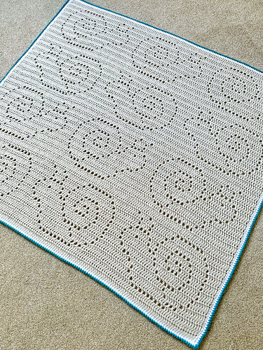 Ravelry: Shelby The Snail Blanket pattern by Clare M