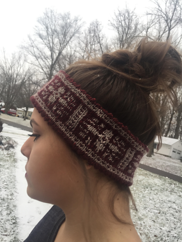Ravelry: Norwegian Star Headband & Hat pattern by Geanie Ollman