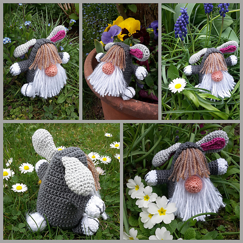 Ravelry: Bunny Gonk pattern by Ling Ryan