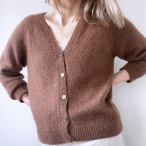 Ravelry: Basic V Neck Cardigan pattern by Cleome Smith