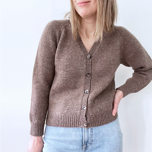 Ravelry: Basic V Neck Cardigan pattern by Cleome Smith
