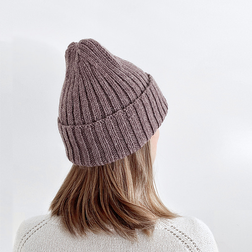 Ravelry: Basic Double Rib Beanie pattern by Cleome Smith