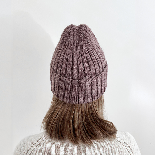 Ravelry: Basic Double Rib Beanie pattern by Cleome Smith