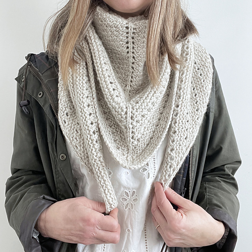 Ravelry: Simple Textured Shawl pattern by Cleome Smith