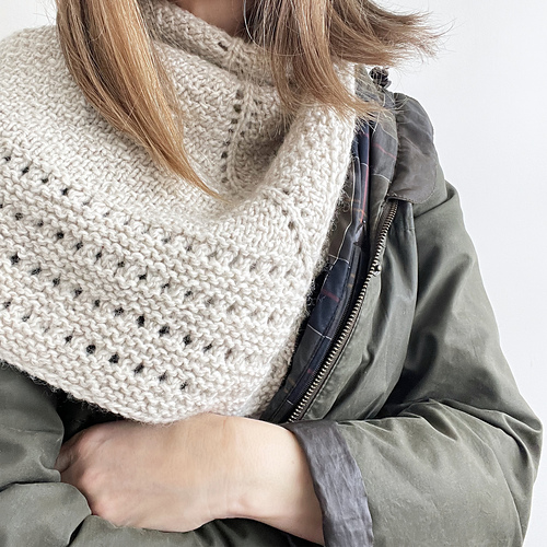 Ravelry: Simple Textured Shawl pattern by Cleome Smith