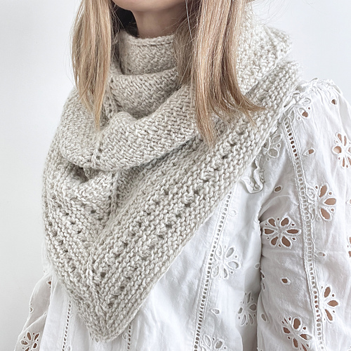 Ravelry: Simple Textured Shawl pattern by Cleome Smith