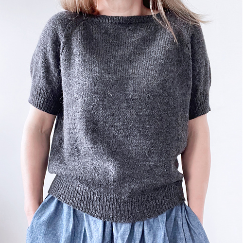 Ravelry: Basic Short Sleeve Pullover pattern by Cleome Smith