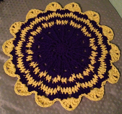 Ravelry: Around We Go Throw Rug pattern by HooKed by Kathi