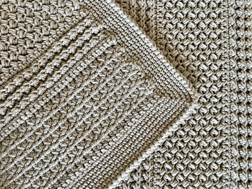 Ravelry: Textured Comfort Crochet Throw pattern by Stacy Narrin