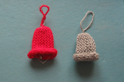 Ravelry: Knitted Christmas Bells pattern by Jane Lake