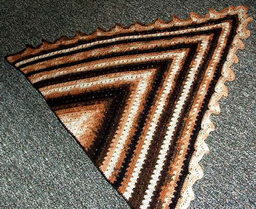 Ravelry: Shawl pattern by Carol Ballard