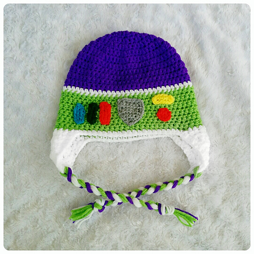 Ravelry: Buzz Lightyear Helmet Hat pattern by Lee Sartori