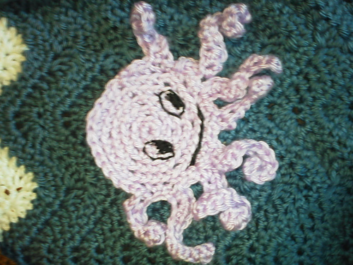 Ravelry: Octopus Applique pattern by Melanie Mullally