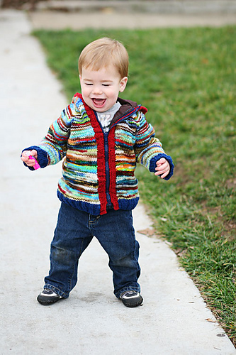 Ravelry: Toddler Raglan Hoodie pattern by Megan Goodacre