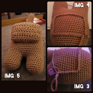 Ravelry: among us siren head pattern by All Things Knitty