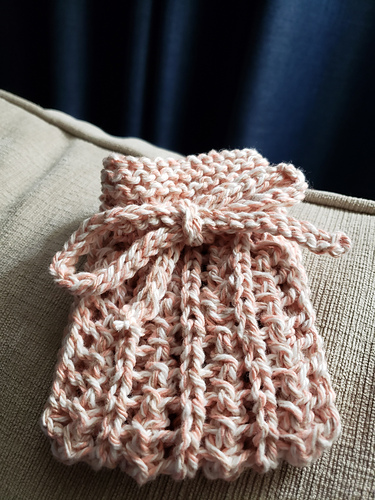 Ravelry: Knitted Cotton Soap Saver pattern by marianna mel