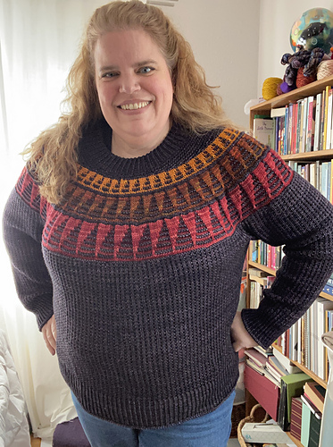 Ravelry: Painting Triangles Sweater pattern by Stephen West