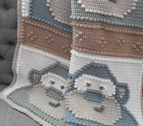 Ravelry: Gorilla blanket pattern by Jody Pyott