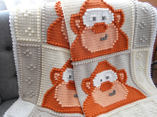 Ravelry: Gorilla blanket pattern by Jody Pyott