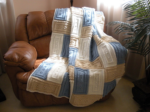 Ravelry: COZY blanket pattern by Jody Pyott