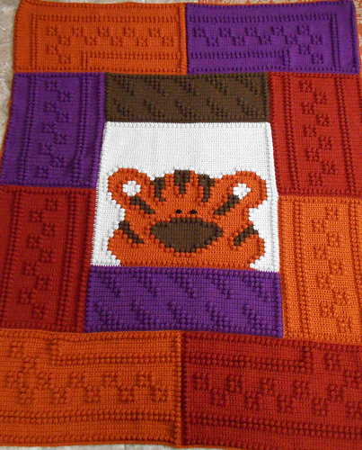 Ravelry: Tiger blanket pattern by Jody Pyott