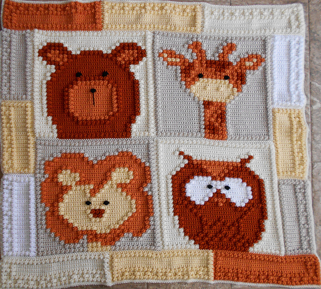 Ravelry: Jungle blanket pattern by Jody Pyott