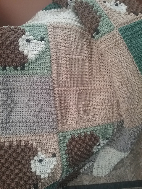 Ravelry: Hog Heaven blanket pattern by Jody Pyott
