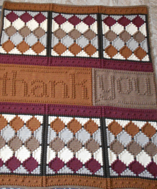 Ravelry: Thank You blanket pattern by Jody Pyott