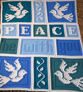 Ravelry: Doves blanket pattern by Jody Pyott