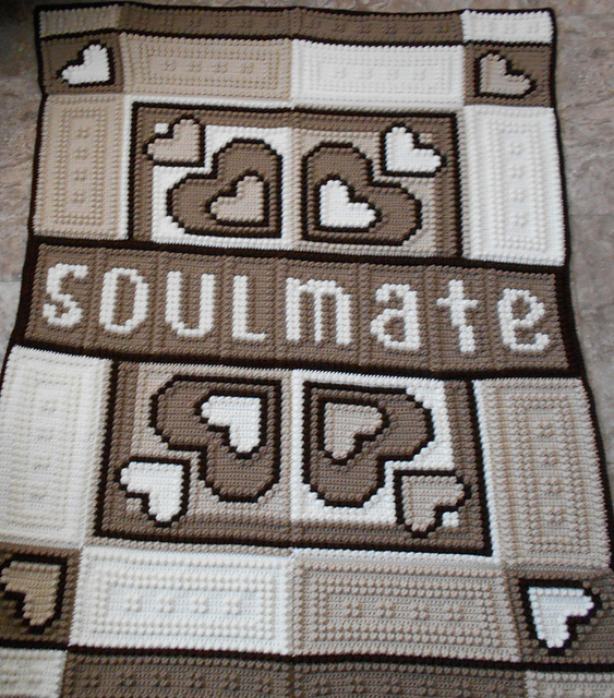 Ravelry: Soulmate blanket pattern by Jody Pyott