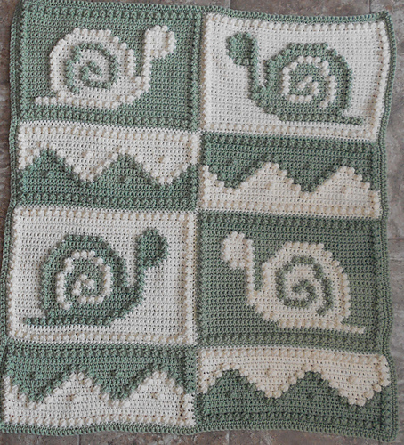 Ravelry: SNAILS blanket pattern by Jody Pyott