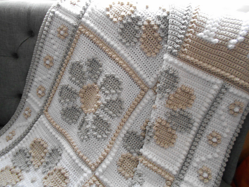 Ravelry: Bloom blanket pattern by Jody Pyott