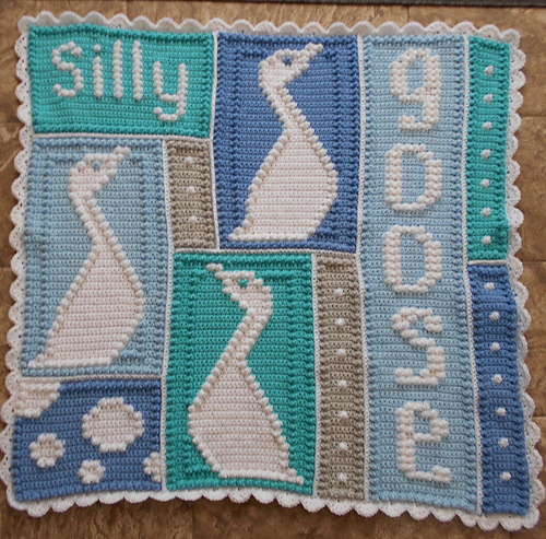 Ravelry: Goose blanket pattern by Jody Pyott