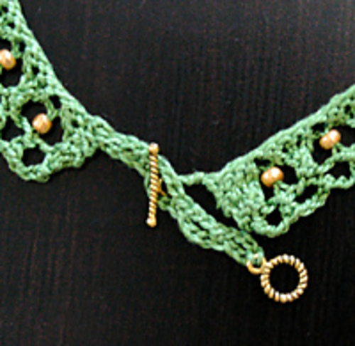 Ravelry: CLover Lace Choker pattern by Crystal Guistinello