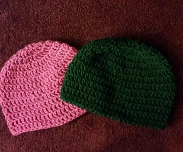 Ravelry: 1 hr dc beanie pattern by Brid'Jette Whaley