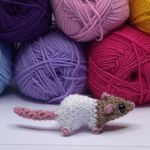 Ravelry: Mini Rat pattern by Kylie Slee