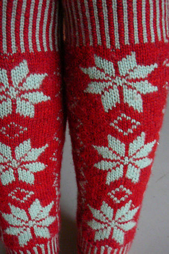 Ravelry: Stranded Boot Stockings pattern by Kari Anderson