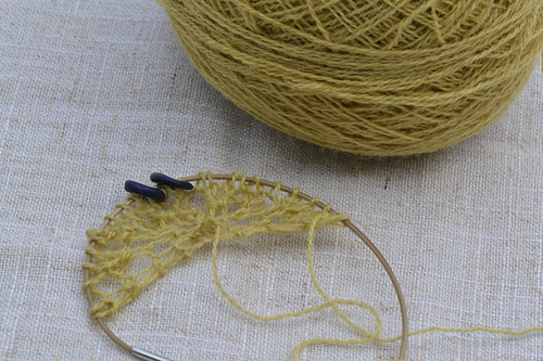 Ravelry: confituralamure's Châle Leaf Evolution Mystery KAL