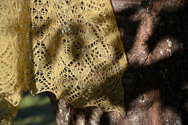 Ravelry: confituralamure's Châle Leaf Evolution Mystery KAL