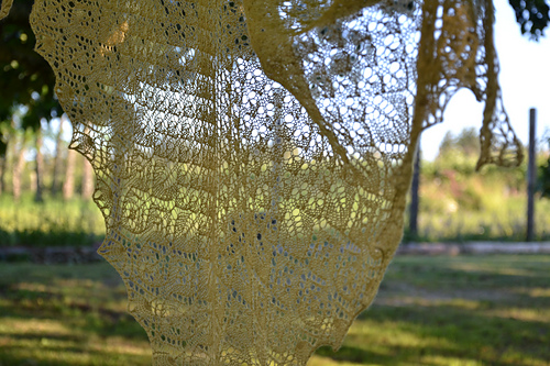 Ravelry: confituralamure's Châle Leaf Evolution Mystery KAL