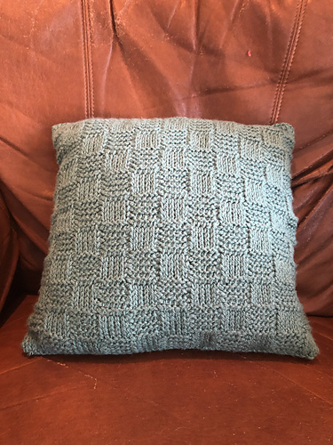 Ravelry: Basketweave Pillow pattern by Tanya Eberhardt