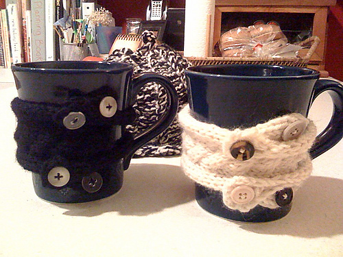 Ravelry: Basic Cabled Coffee Wrap pattern by Rebecca Hill