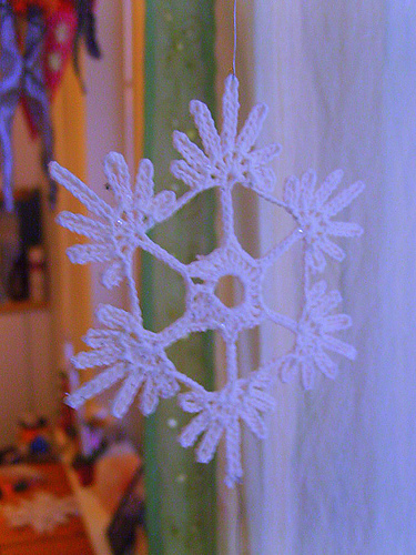 Ravelry: Light-as-a-feather Snowflakes: Snowflake A pattern by Better ...