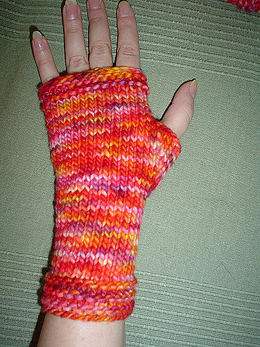Ravelry: Stockinette Mitts pattern by Sandra Ruppert