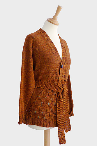 Ravelry: Autumn Leaf Kimono pattern by Kyoko Nakayoshi