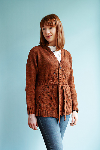 Ravelry: Autumn Leaf Kimono pattern by Kyoko Nakayoshi