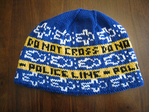 Ravelry: Crime scene chart pattern by Sandra Jäger