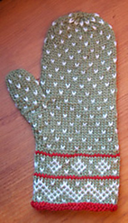 Ravelry: Countrywool's Nordic Mittens pattern by Claudia Krisniski