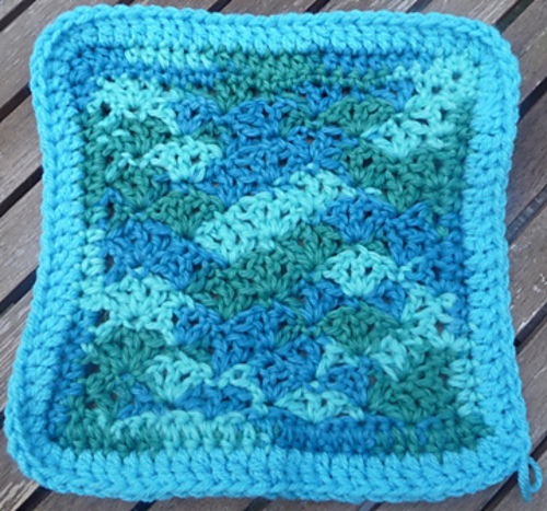 Ravelry: Ocean Waves KAS Block pattern by Diana Troldahl