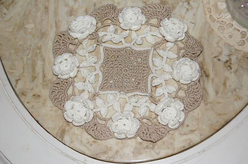 Ravelry: cozyhomelife's Blue Rose Doily